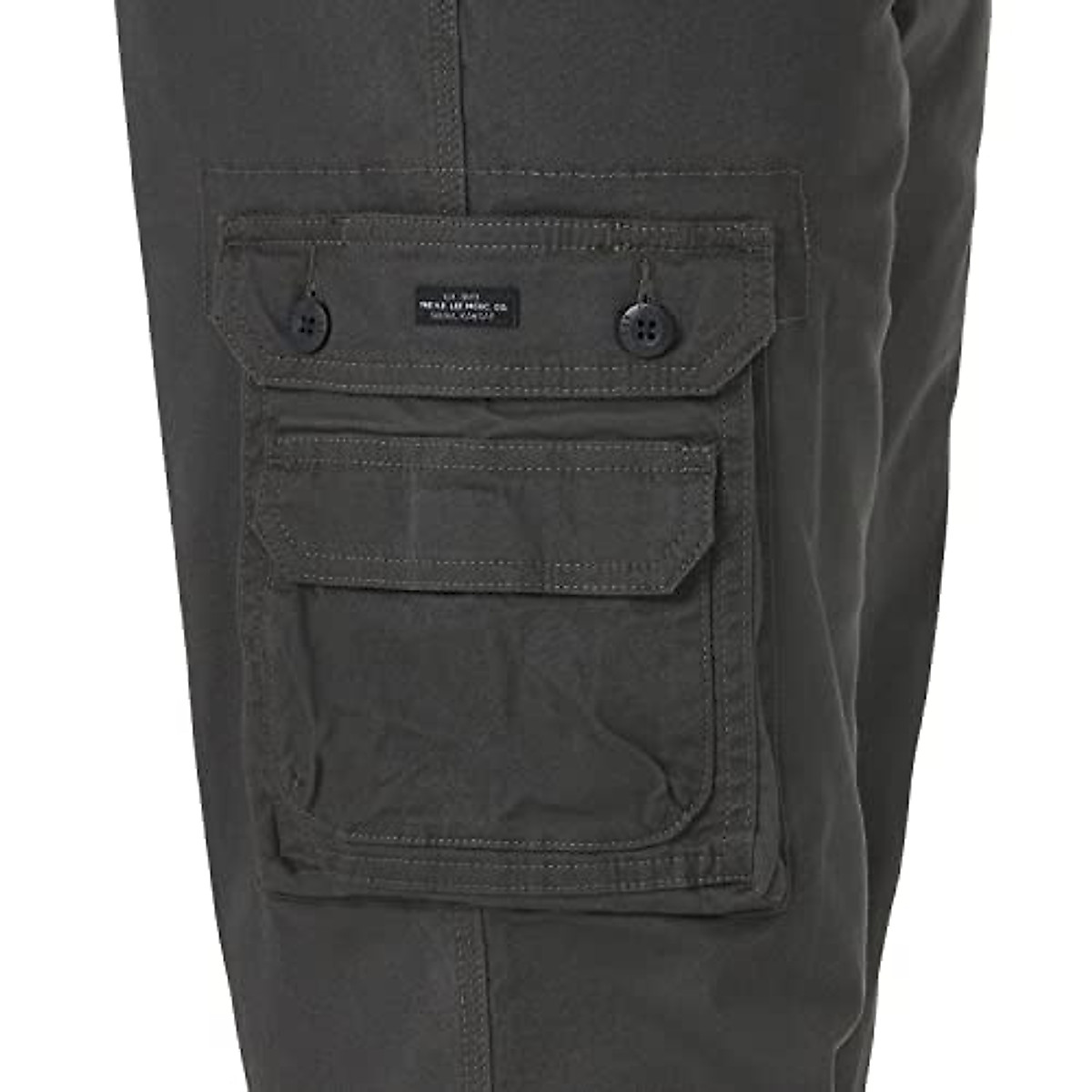 Lee Men's Wyoming Relaxed Fit Cargo Pant, Shadow, 34W x 32L