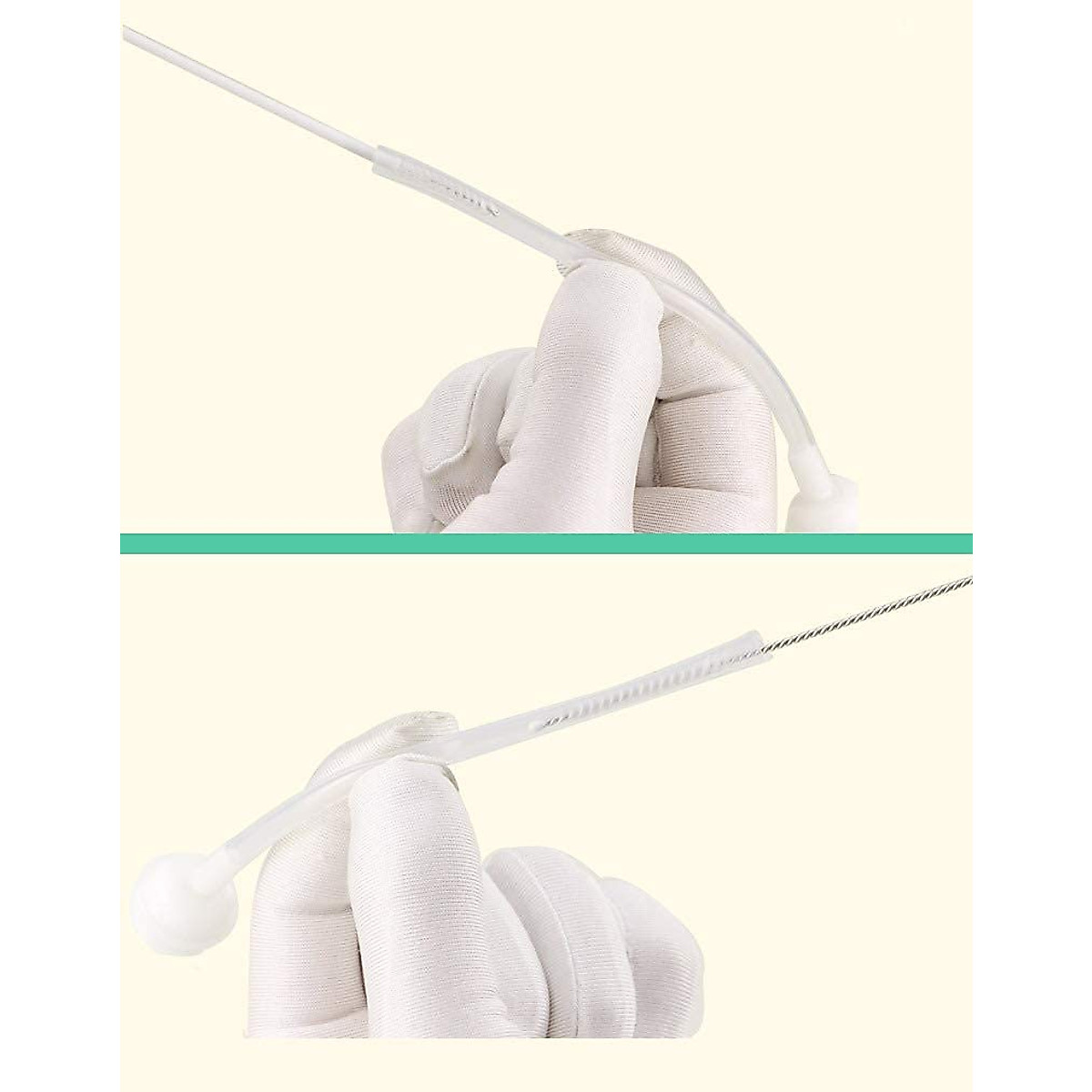 6 Pack Baby Feeding Bottle Brush and Nipple Cleaner with Hook Kids Water Bottle Brush Set Long Handle Narrow Neck Glass Bottle Kitchen Washing Straw Cleaning Brush (6 Pack * 2)