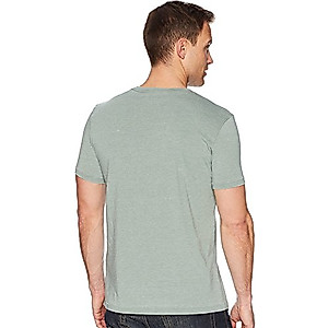 Lucky Brand Men's Venice Burnout V-Neck Tee Shirt, Laurel Wreath, Small