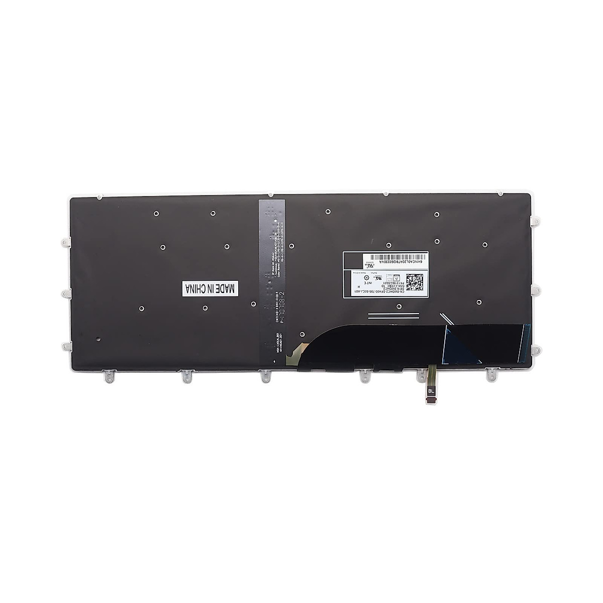 Abakoo New Keyboard Replacement for Inspiron 15 7000 15-7558 15-7568 XPS 15 9550 9560 9570 Precision 5510 m5510 5520 5530 NSK-LV0BW us Backlit Black