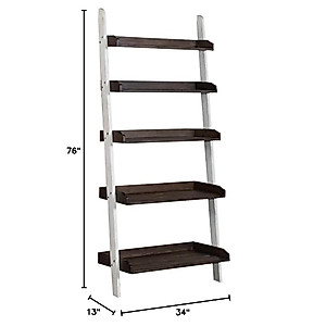 Liberty Furniture INDUSTRIES Farmhouse Leaning Bookcase