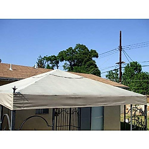 Garden Winds Spears Finial Gazebo Replacement Canopy Top Cover - RipLock 500