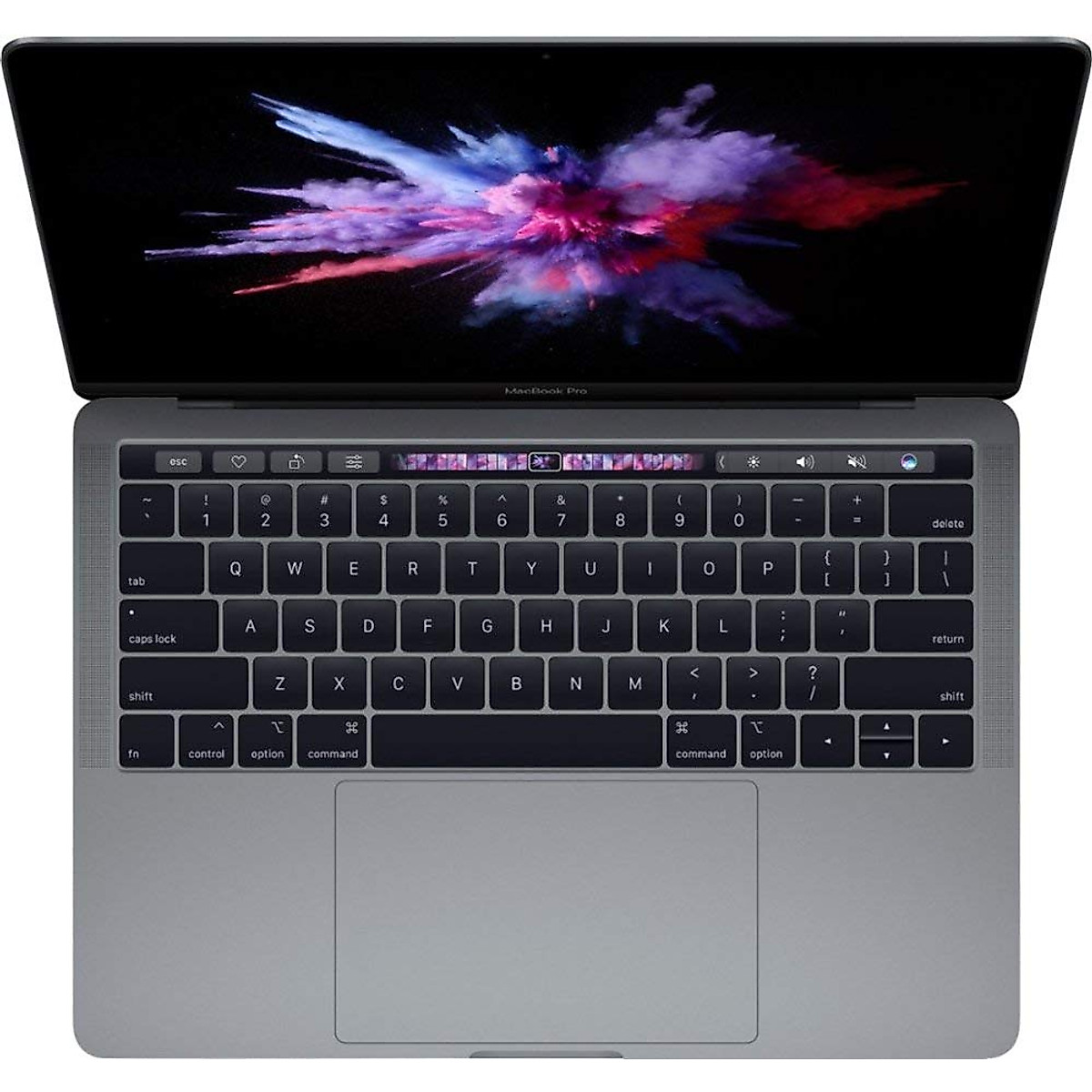 Mid 2019 Apple MacBook Pro Touch Bar with1.7 GHz Intel Core i7 Quad-Core (13.3 inch, 8GB RAM, 256GB SSD) Space Grey (Renewed)