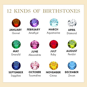 Ayafee Name Ring Personalized 10K 14K 18K Solid Gold Custom Name Ring with Birthstone Nameplate Ring for Birthday Mother's Day Gift - Style 2