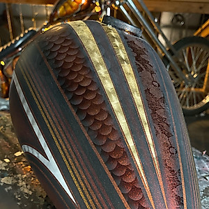 LiME LiNE Spin-able Gold Leaf 1" x160 ft Roll, for Automotive Art, Gilding, Lettering, Engine Turn Spun Leaf