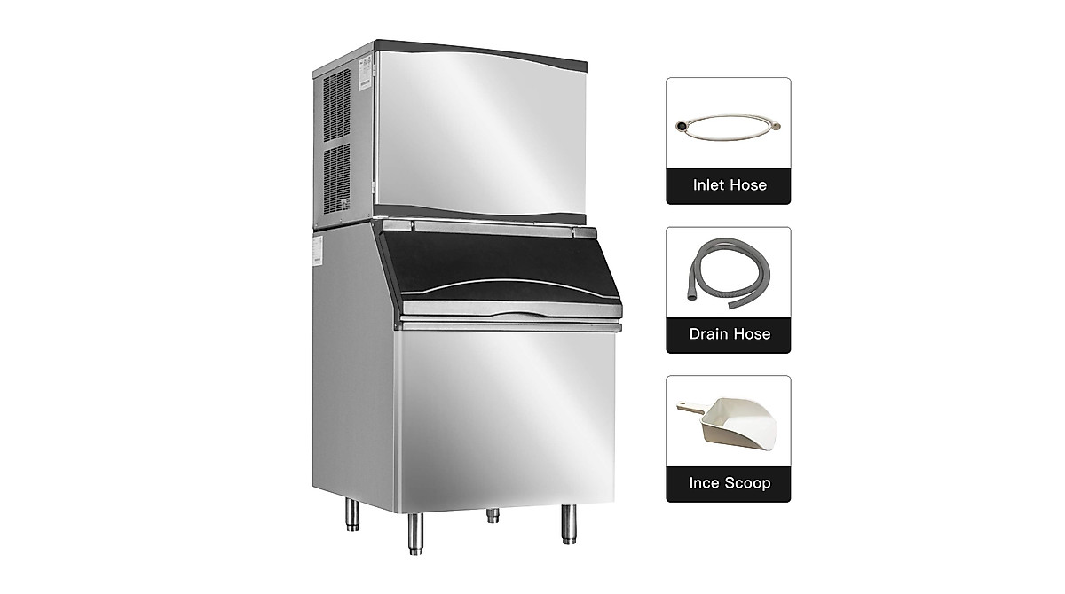 Atosa Commercial Ice Maker - 460lbs Daily Production