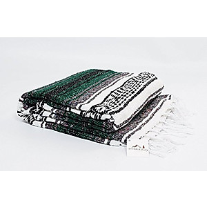 Mexican Beach Artisan Made Blanket Throw 4.6ft X 6.6ft Throw Yoga Roll Sanyork (Tm)000011