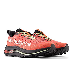 New Balance Women FuelCell SuperComp Trail, 9 Medium NEON Dragonfly/Black