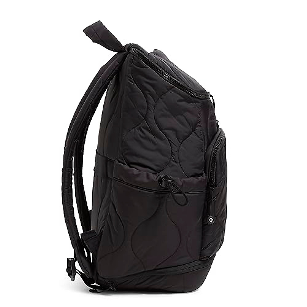 Vera Bradley Featherweight Commuter Backpack Travel Bag, Black