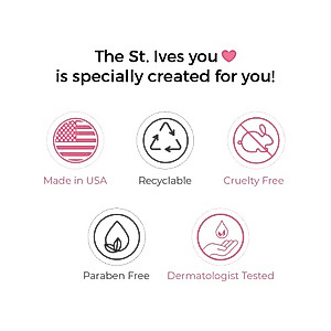 St. Ives Pink Lemon & Mandarin Orange Exfoliating Body Wash 16 Fl Ounces