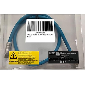 WLGQ USB C to USB C Cable, PD100W Skin-Friendly Liquid Silicone Material Fast Charging Cable USB Type C Interface Device Universal Charging Cable（Blue-6.6ft-2pcs）