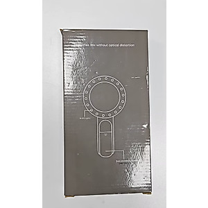 Magnifying Glass with Light, 30X Handheld Large Illuminated Magnifier, Reading Magnifying Glass with for Seniors Read, Coins, Stamps, Map, Inspection, Macular Degeneration