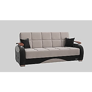 Ottomanson Yafah Collection, Sofabed, Grey