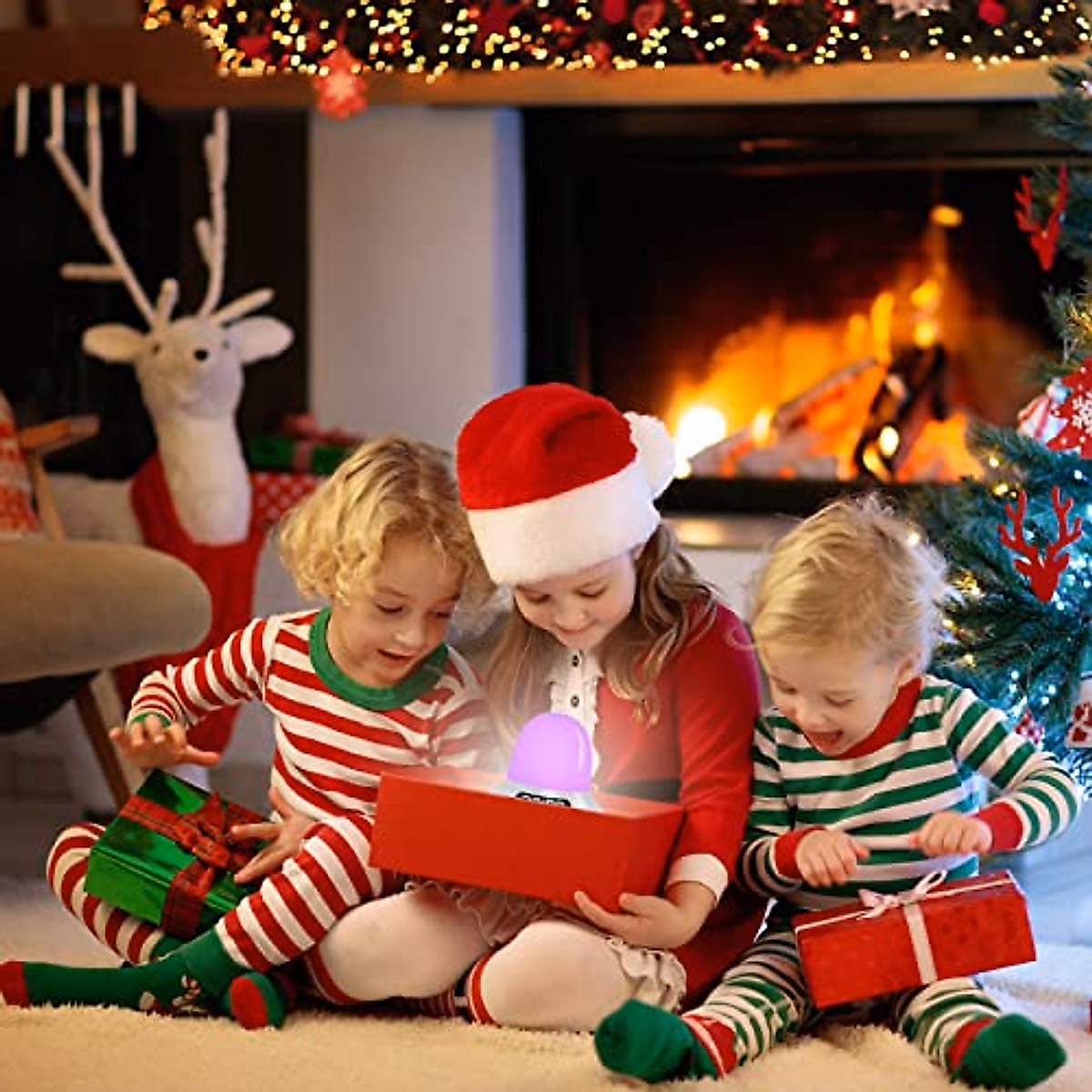 Deerdance White Noise Machine with Alarm Clock, 10 High Fidelity Soothing Sounds with Night Light,Timer and Memory Function, Portable Sleep Sound Machine for Baby Kids Adults