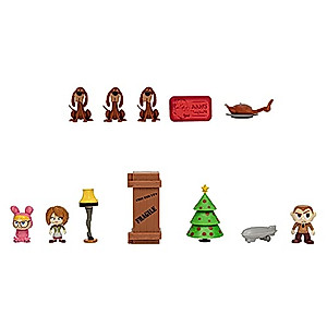 A Christmas Story Advent Calendar 2024 Includes 24 Windows Filled with Silly and Festive 1-inch Figures & Accessories!