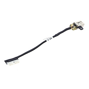 Charging Port DC in Power Jack Cable Replacement for Dell Inspiron 5770 5775 Latitude 3490 3590 E3490 E3590 Vostro 3481 DC301011B00 2K7X2