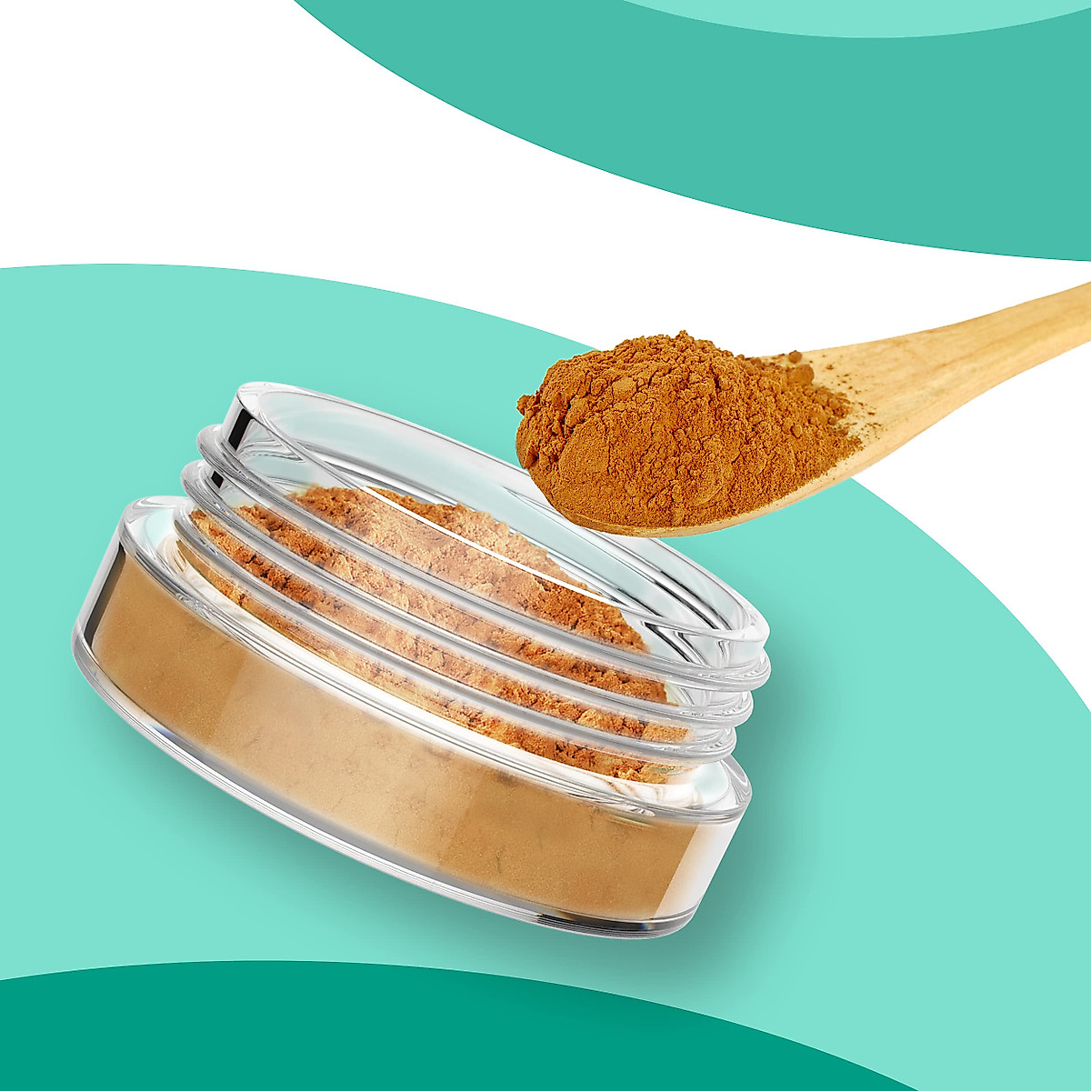 Houseables Sample Containers, Sample Jars, Lip Balm Containers, 3 Gram, 50 PK, Cosmetic Containers, Makeup Containers, Small Powder Container, Small Cosmetic Jars, Tiny Containers with Lids, BPA Free