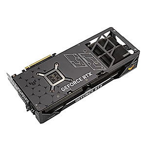 ASUS TUF GAMING NVIDIA GeForce RTX 4090 OC Edition Gaming Graphics Card (24GB GDDR6X, PCIe 4.0, HDMI 2.1a, DisplayPort 1.4a, Dual Ball Bearing Axial Fans)