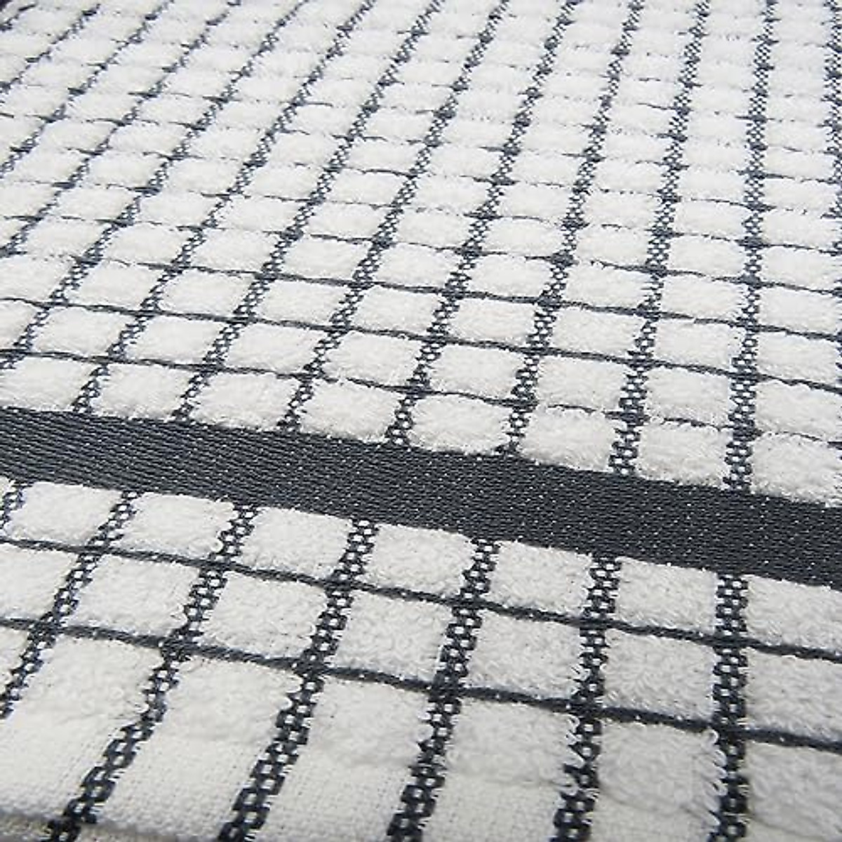 Samuel Lamont Poli Dri 100% Cotton Dish Towel - Charcoal Grey