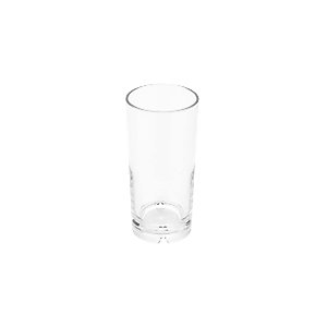G.E.T. 9-1-SAN-CL-EC Cheers BPA-Free Plastic Highball Glasses, 9 Ounce, Clear, Small (Set of 4)