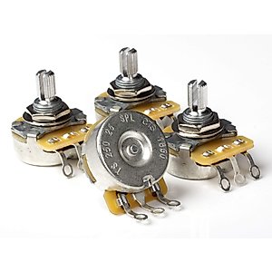 CTS Pot, 250k Audio, Split Shaft (4 Pack)