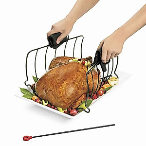 Cuisipro 746780 Roasting Rack, 16 IN, Stainless Steel