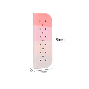 Silicone Pencil Case, Pink Pencil Pouch, Pencil Case Small, Breathable Pencil Pouch Aesthetic, Silicone Pencil Pouch, Pencil Case Aesthetic, Pencil Bag, Pencil Pouch for Women, Makeup Pouch