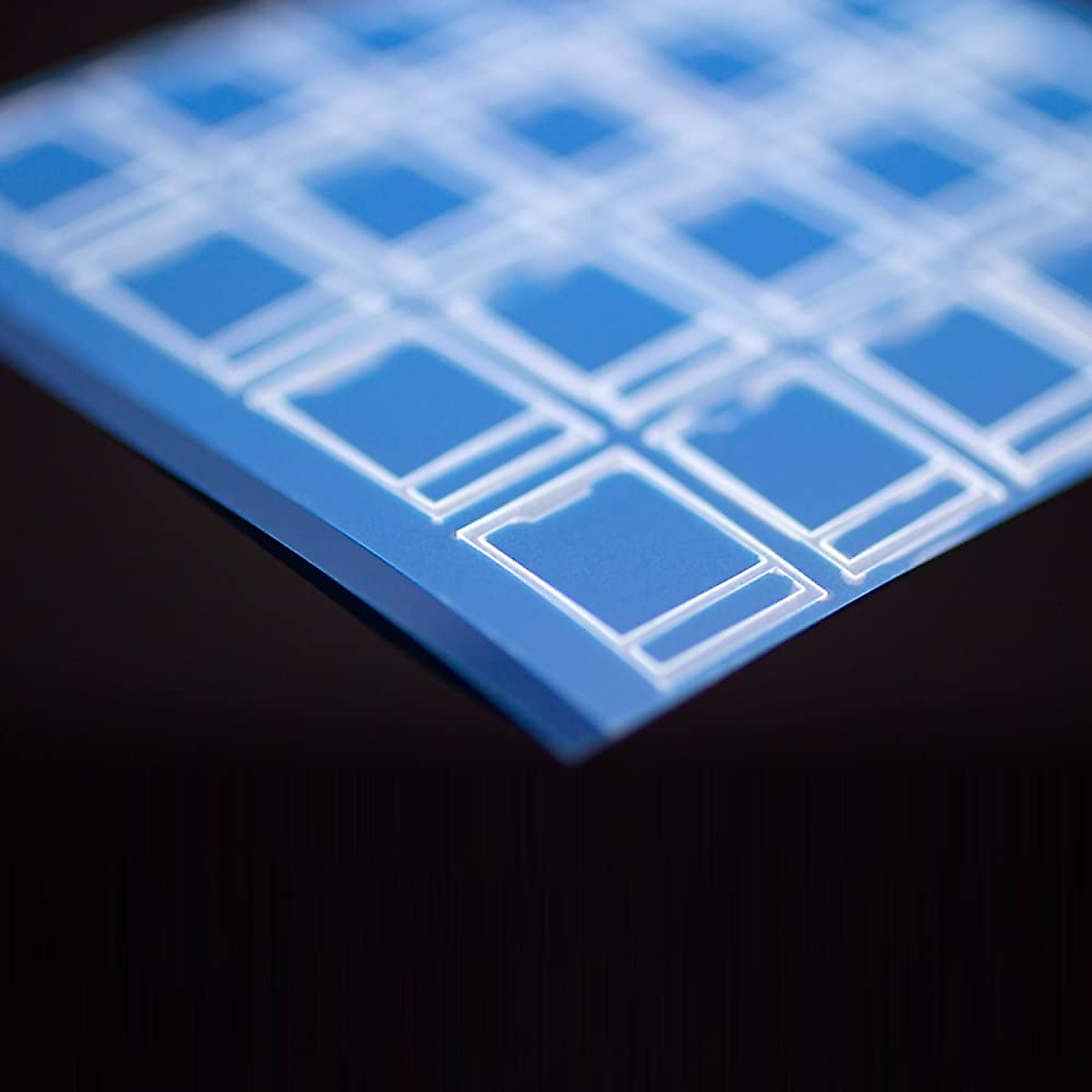 ZugGear DUROCK Switch Film for Cherry MX Compatible Mechanical Keyboard Switches, 0.15mm HTV+PC Soft Double Layer Keyboard Switch Film (120pcs)