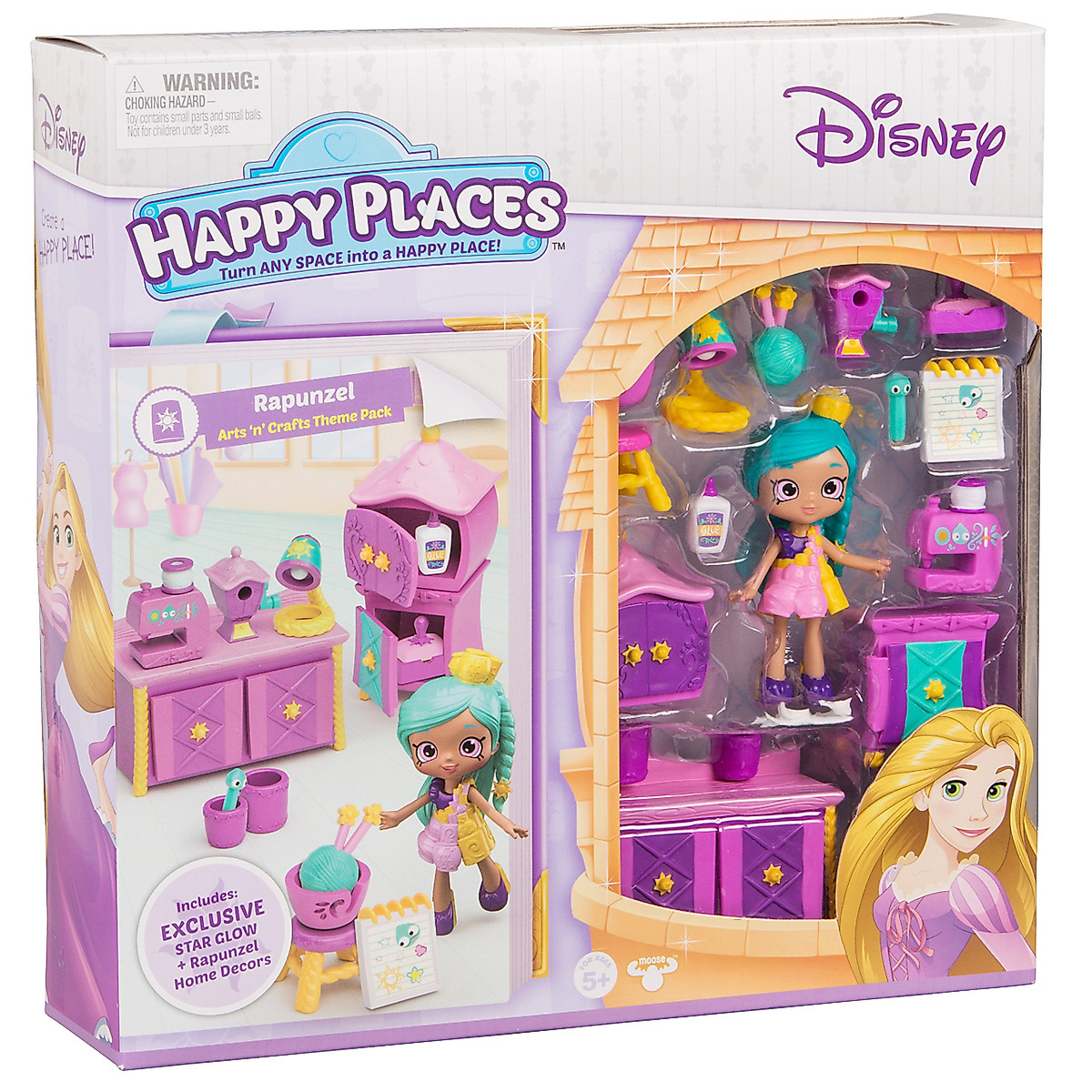 Happy Places Disney Rapunzel Arts 'N' Crafts Theme Pack