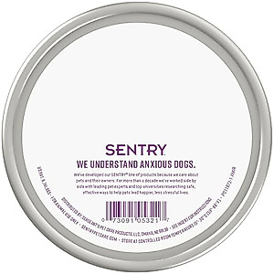 SENTRY PET Care Sentry Calming Collar for Dogs, Anxiety Reducing Pheromone Collar, Releases Pheromones for 30 Days, Helps Calm During Loud Noises and Separation, 1 Count, Purple