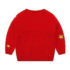 Button-Down Cotton Outfits, Unisex Basic Clothes Cotton Cardigans Long Sleeve Pullover Fall Winter Xmas Sweaters