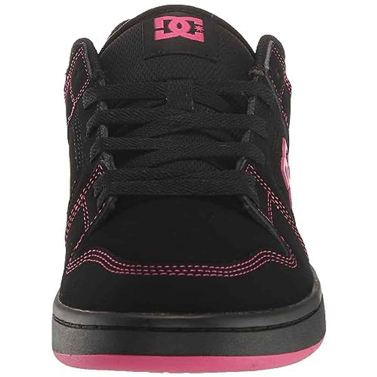 DC Women's Manteca 4 Low Skate Shoe, Battleship/Crazy Pink, 9.5