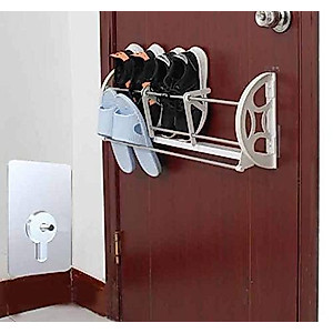 ANMMBER Shoe Rack Home Wall Hanging Type, Shoe Rack Hanging on The Door at The Entrance Door, Storage Artifact