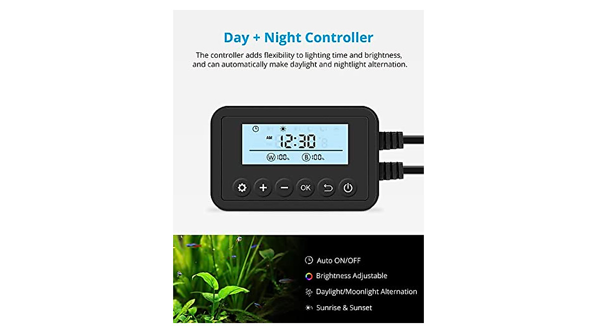 NICREW SkyLED Plus Aquarium Light - Enhance Plant Growth