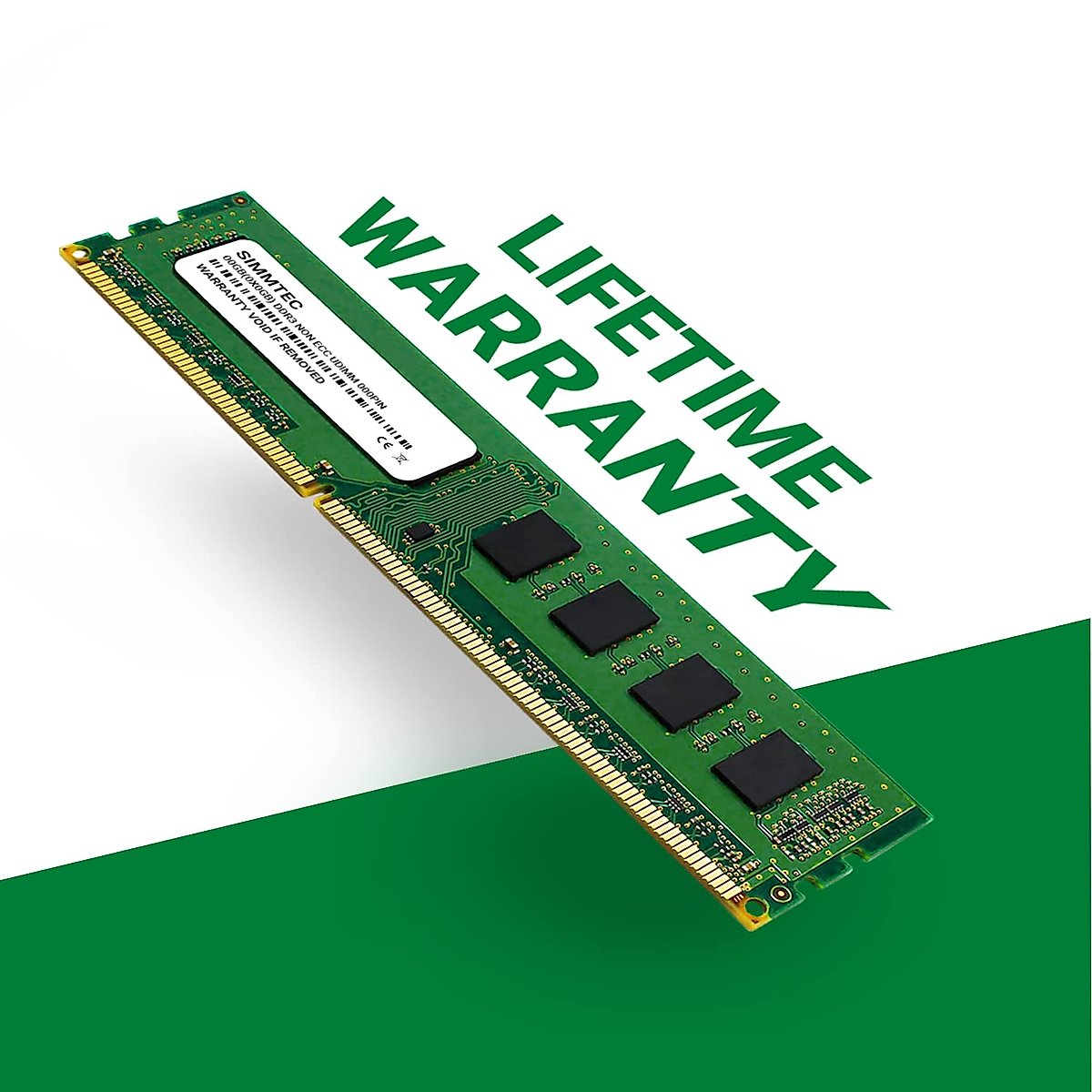 Simmtec RAM 32GB (4x8GB) DDR3 / DDR3L 1600 MHz DIMM PC3L-12800 / PC3-12800 (PC3L-12800U) CL11 2Rx8 1.35V Non-ECC UDIMM 240 Pin - Desktop PC Computer Memory Upgrade Kit