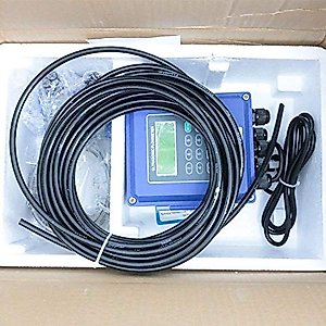 HFBTE TUF-2000B DN25~6000mm Ultrasonic Flow Meter Flowmeter with TS-2 TM-1 TL-1 3 Size Transducer