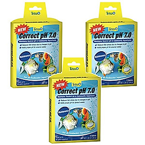 Tetra Correct pH Tablets - 24 Tablets Total (3 Packs with 8 Tablets per Pack)