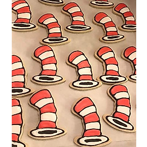Floppy Top Hat/Cat in the Hat 3.5 Inch Cookie Cutter from The Cookie Cutter Shop – Tin Plated Steel Cookie Cutter