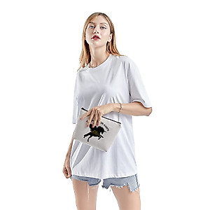 TSOTMO Book inspired Bookish Zipper Pouch Will Always Be Cooler Team Foster-Keefe Cosmetic Bag Gift For Book Lover Fans (Foster-Keefe)