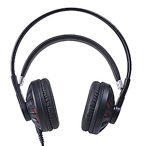 Somic G932 USB PC Gaming Headset 7.1 Virtual Surround Sound,Over Ear Computer Gaming Headphones with LED Lighting and Retractable Microphone