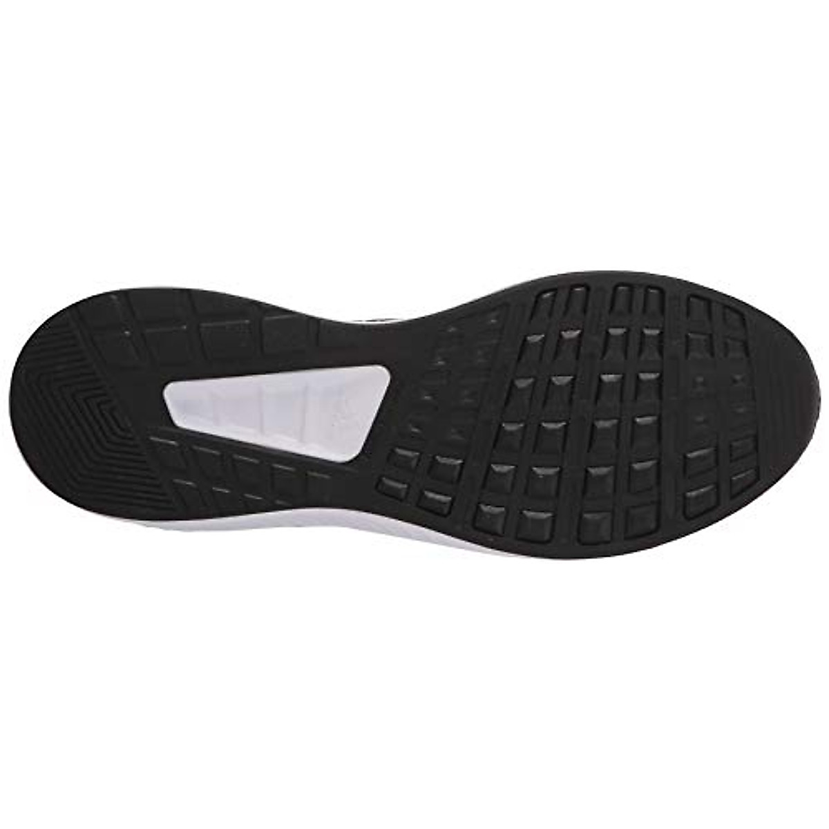 adidas Men's Runfalcon 2.0 Running Shoe, Black/White/Grey, 9.5