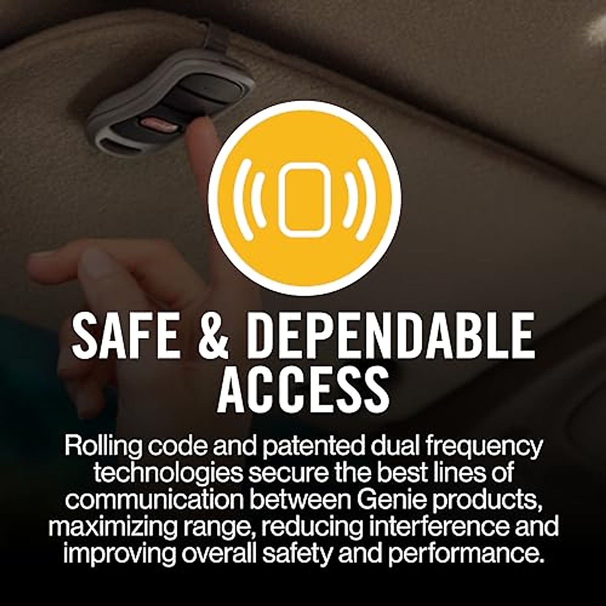 Genie Chain Drive 550 Garage Door Opener, Heavy Duty Chain Drive Opener, Model 2035-TKO