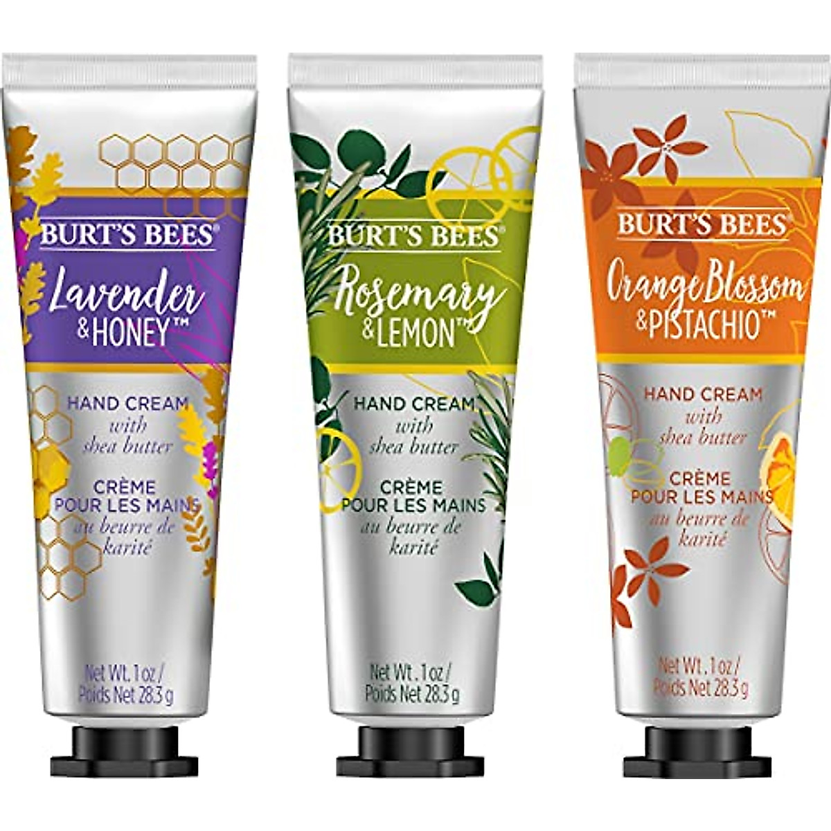Burtâ€™s Bees Shea Butter Hand Cream Trio Set