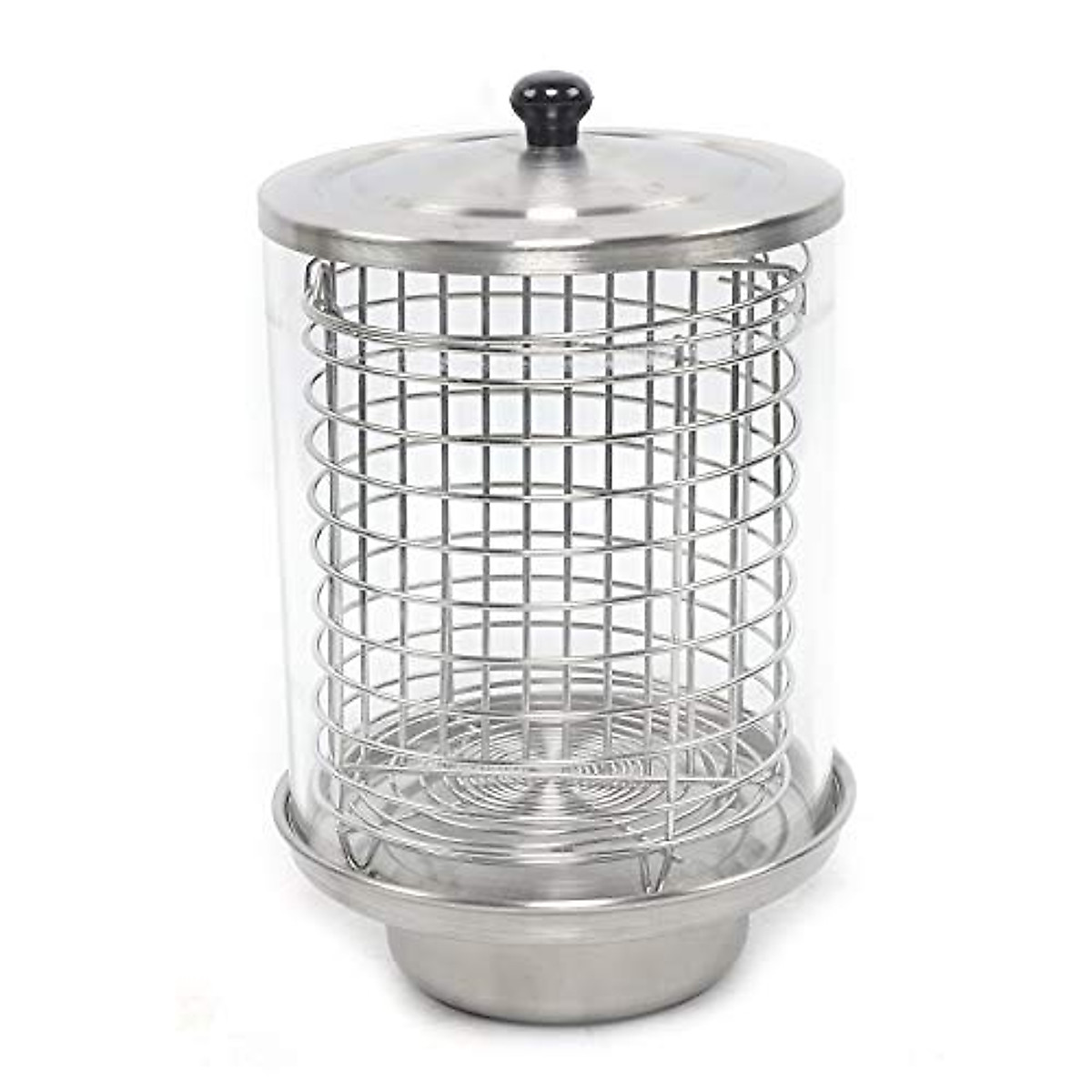 Commercial Electric Hot Dog Warmer Hot Dog Machine Bun Toaster Stainless Steel Sausage Machine Hotdogs Steamer Kitchen Cooker 110V