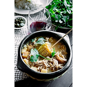 Black Clay Dinner Bowl 6.5 Inches 18 Onz for Salad/Soup/Fruit/Pasta Toxin and Contaminant Free for Home or Restaurant Vegan Pottery