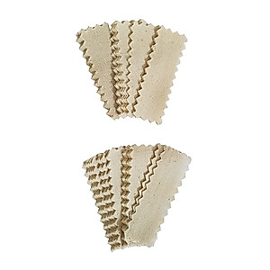 Spa Slender Unbleached Cotton Muslin Wax Roll Refill Kit – Pack of 3-inch x 40 yards Muslin Roll for Waxing, 200 Wooden Wax Applicator Sticks, 100 Petite Muslin Strips for Full-Body Hair Removal