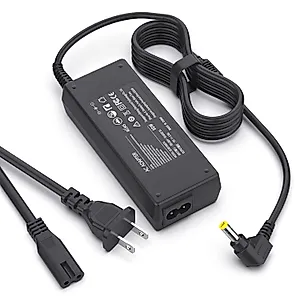 19V Power Cord for Westinghouse TV 24 32 40 42 46 inch, Charger for LD-2480, LD-3255VX, LD-4255VX, LD-4680, LD-4695, UW40TA2W, UW32SC1W, UW32S3PW, UW40TC1W Monitor Power Supply