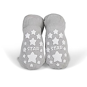 Baby Boy Gift Set New Born Baby Gift Baby Blue Deer Fawn Security Blanket Soft Fleece, Suitcase Keepsake Box Blanket Booties & Baby Gift Basket – Unique Present for Baby Shower & Newborn Lovey Welcome