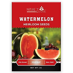 Fruit Seeds, Watermelon Seeds, Melon Seeds, Fruit Seeds for Planting, Sweet Watermelon Seeds for Planting, Cantaloupe Seeds, Sugar Baby, Black Diamond, Charleston Grey, Hales Best, Green Honeydew