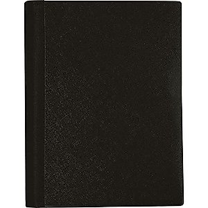 Office Depot® Brand Stellar Notebook With Spine Cover, 6" x 9-1/2", 3 Subject, College Ruled, 120 Sheets, Black